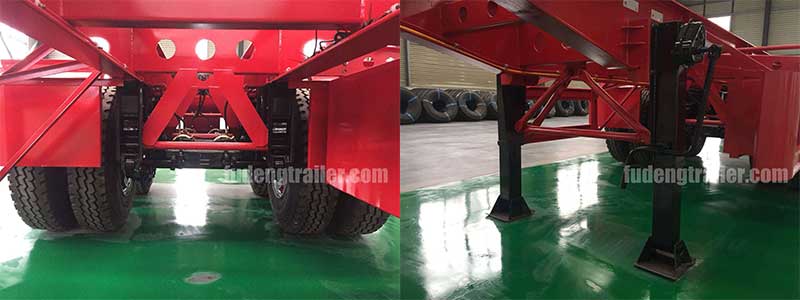 20FT Container Skeletal Chassis Trailer