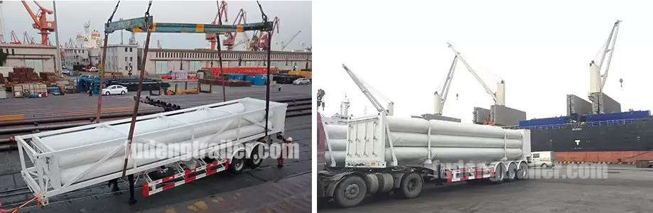 CNG Tube Skids | CNG Jumbo Tube Semi Trailers Factory in China