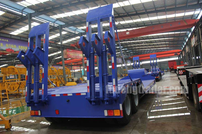 Drop Deck Lowbed Trailer - Fudeng Automobile