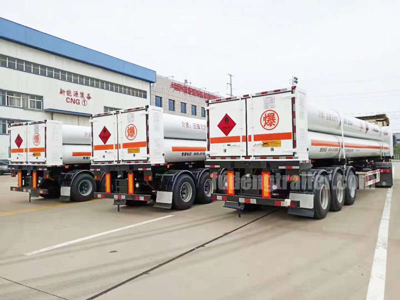 CNG Tube Skids | CNG Jumbo Tube Semi Trailers Factory in China
