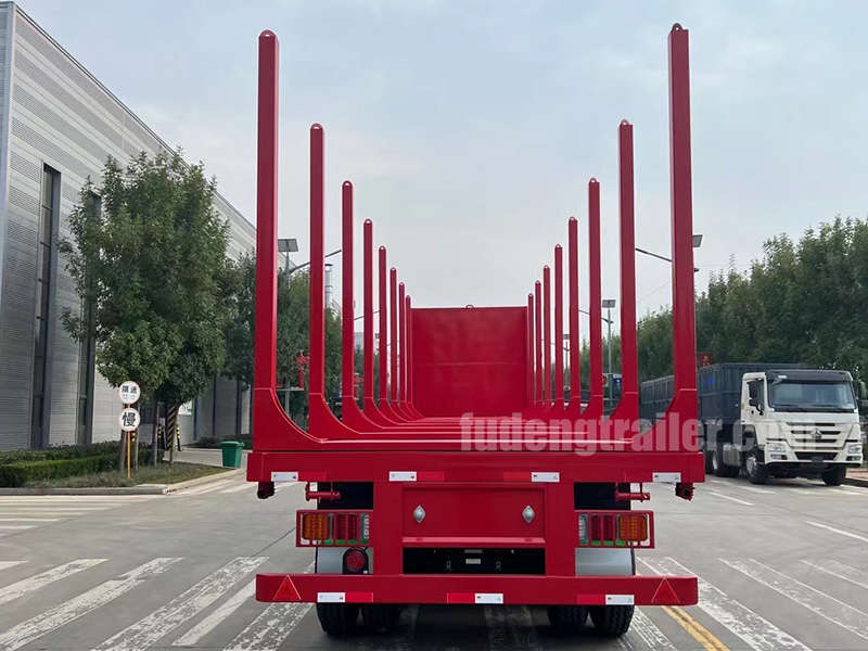 Timber Transport Flatbed Semi Trailer - Buy 20ft platform semi trailer ...