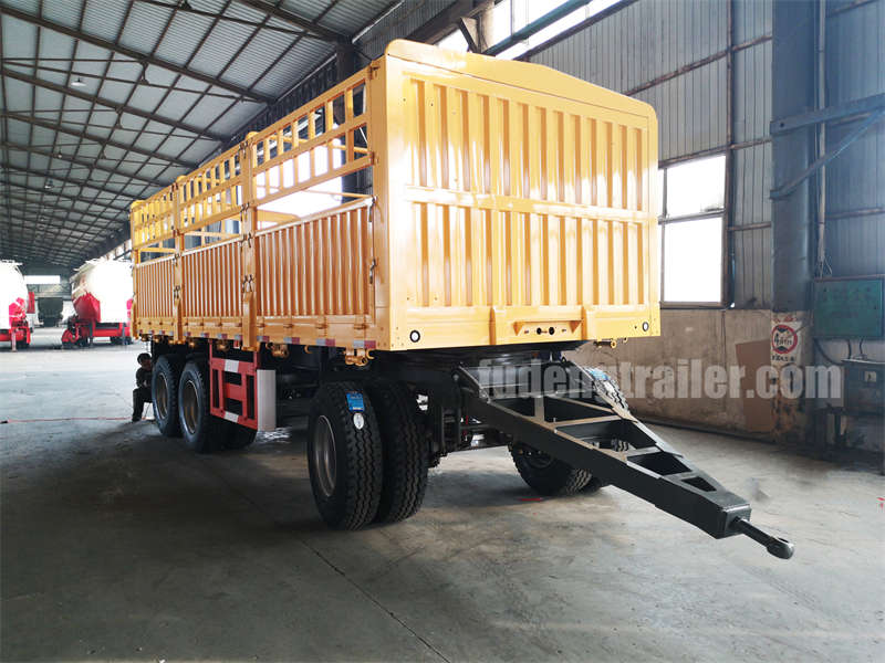 Fence Cargo Full Trailer - Buy Drawbar trailer, Full trailer, draw bar ...
