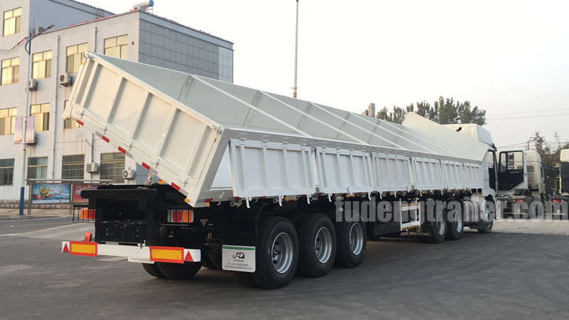 Heavy Duty Side Tippers For Stones, Gravel, Coal Transport.