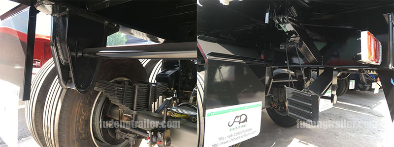 60T 80T Tipping Trailers, Side Tippers for Coal Transport - FUDENG TRAILER