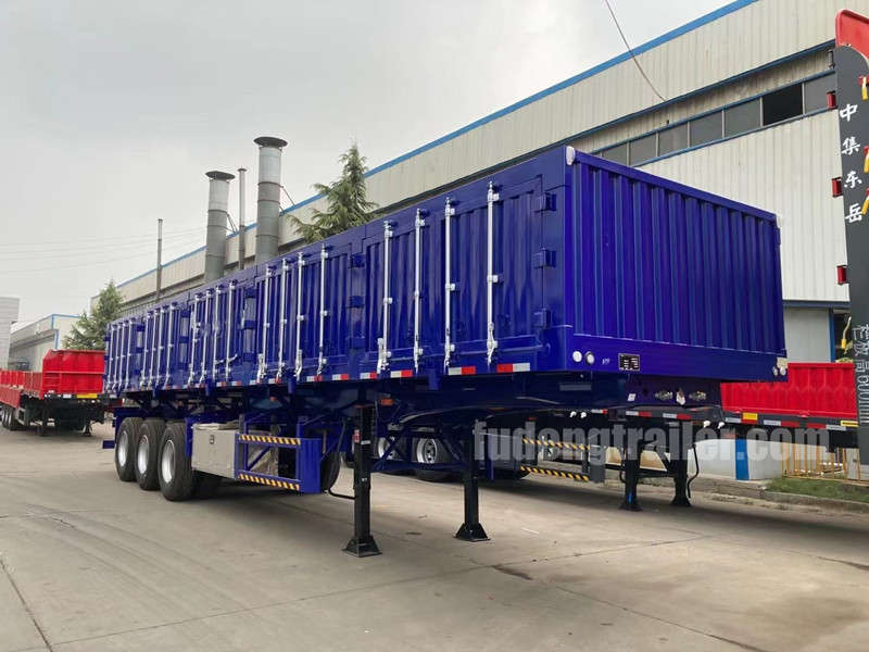 China Fudeng Automobile produce and export dropside side tippers for 34 ...