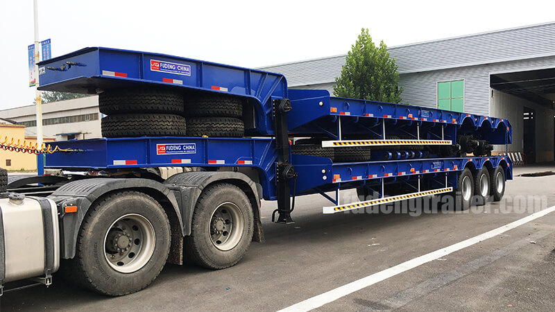 Lowbed Trailer For Sale | Lowboys | Low Loader Trailer - Fudeng Automobile
