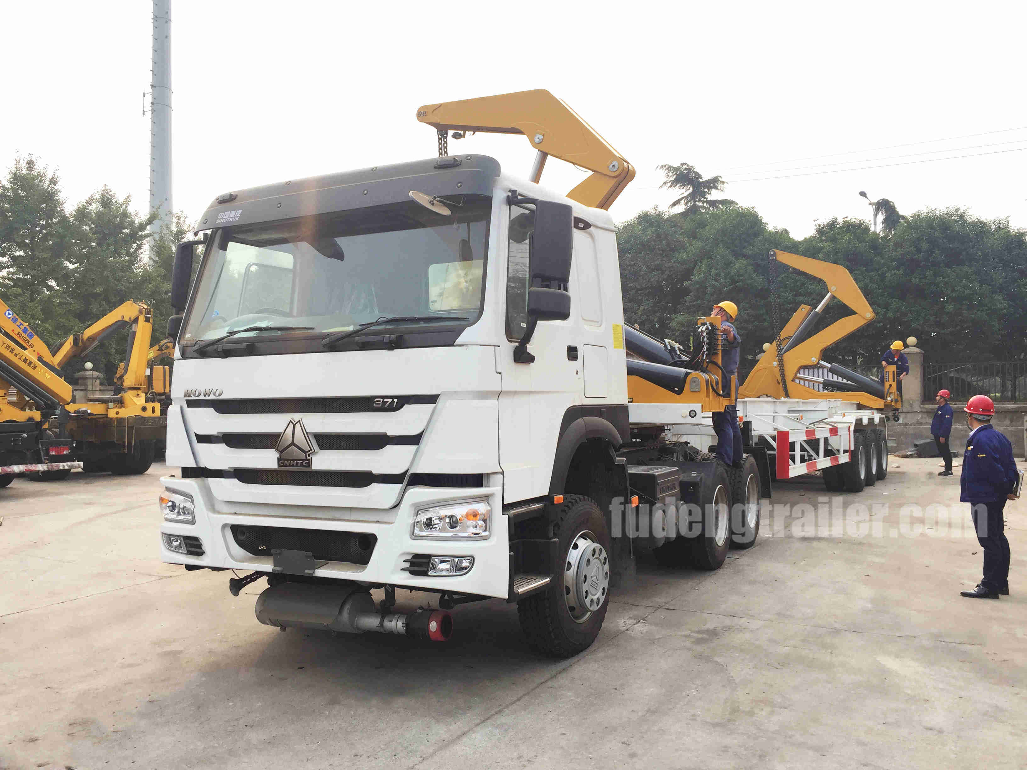 Sidelifter Trailer | Sideloaders | Container Side Lifter Truck Trailer